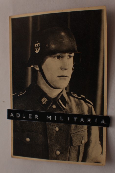 Amazing Waffen SS Helmet Portrait! – Totenkopf – KIA fight against ...