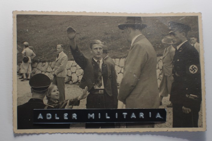 Picture of Hitler at Berghof! LSSAH Guard! – Adler Militaria