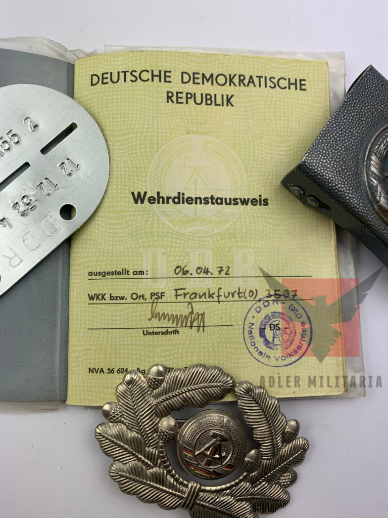 NVA Berlin Border Guard Grouping – Wehrdienstausweis Grouping – ‘Cold ...
