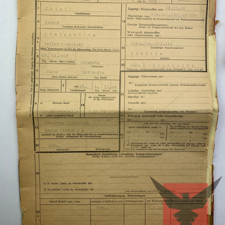 WW2 German Issue Map Case – With Contents – Gren Reg 406 – – Adler ...