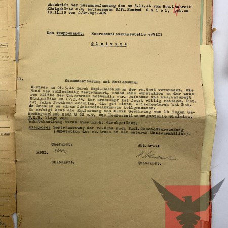 WW2 German Issue Map Case – With Contents – Gren Reg 406 – – Adler ...