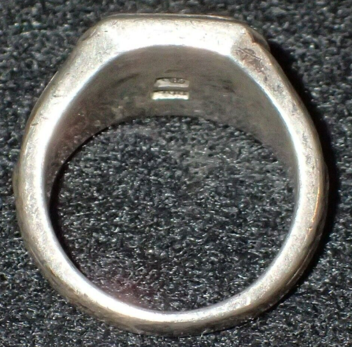 WW2 US Army – 78th Infantry Division – 900 Silver Signet Ring – Berlin ...