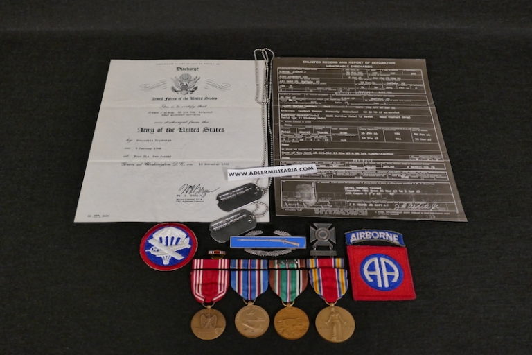 WWII American 82nd Airborne Division – Researched D-Day Normandy – Sgt ...