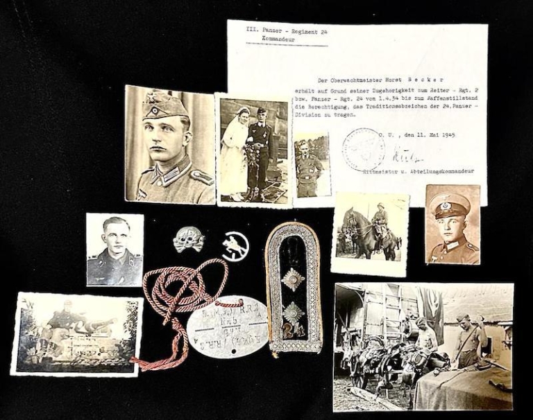 WW2 German Panzer Grouping – Oberwachtmeister Becker (PKA50) – Panzer ...