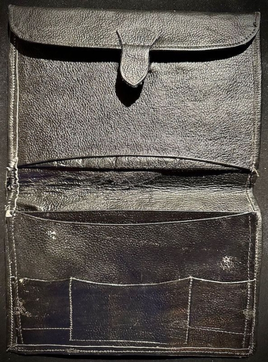 WWII German Soldiers Wallet – Pocket Litter – Soldbuch Pouch (Sold ...