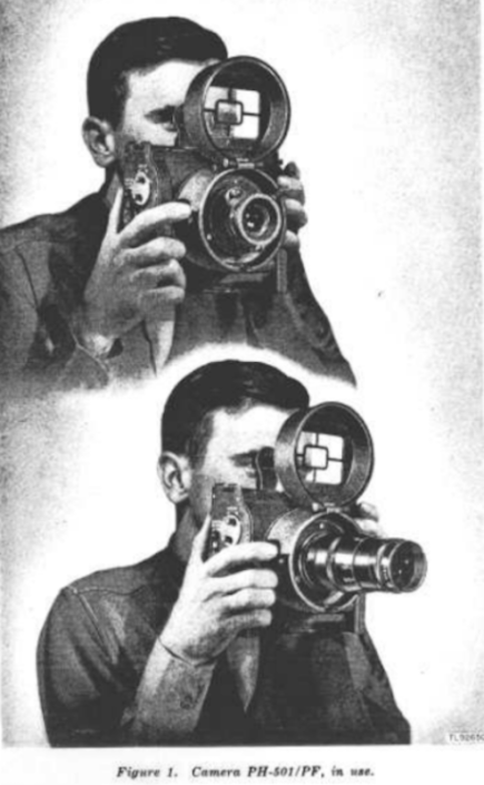 WWII US Army – Signal Corps Combat Photographers Camera – PH-501 Ilex ...