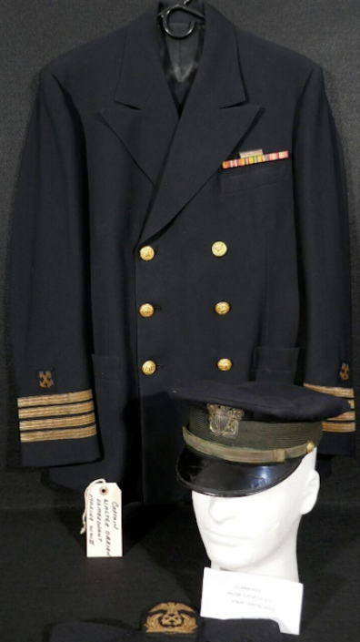 WWI Merchant Capt- SS Aztec -Torpedoed U46 USN LCDR USS Sudbury & WW2 ...