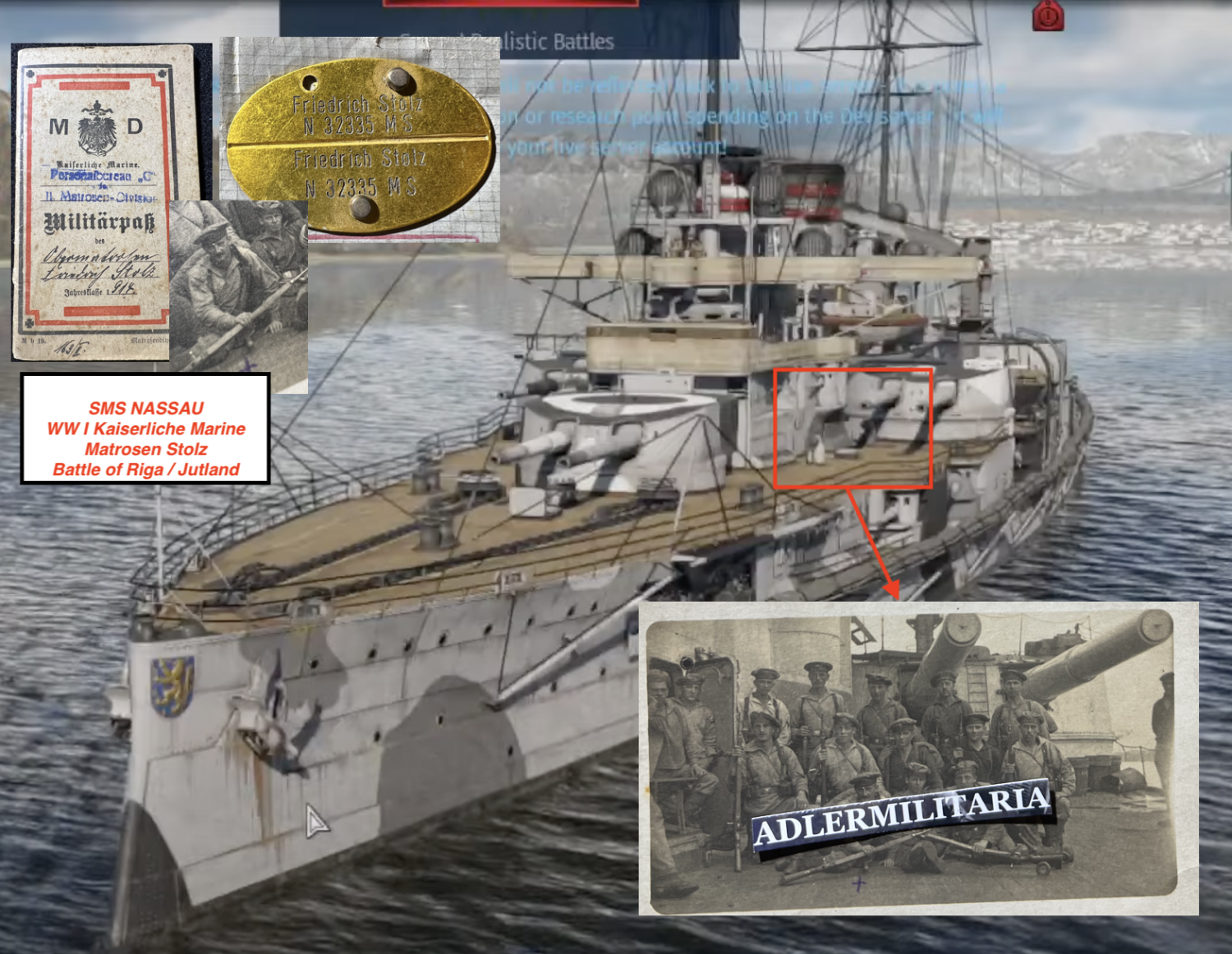 WWI & WWII Kreigsmarine Wehrpass & Marine Militärpass Matrosen Stolz ...