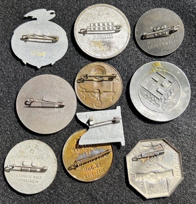 WWII German Original Day Badges Reichsparteitag 1937 – Seefahrt ist Not ...