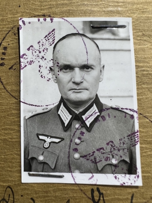 WWII German Wehrmacht Soldbuch – Hauptmann Gehrke – 246 Volksgrenadier ...