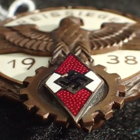 WWII German Hitler Youth Kreissieger 1938 – Gustav Brehmer ...