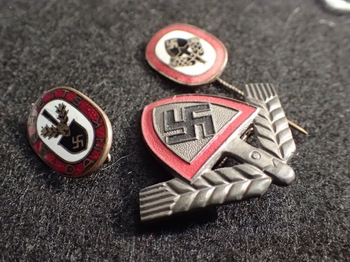 WWII German RAD – Cap Insignia by Berg & Nolte 1940 – Stickpins RJAD ...