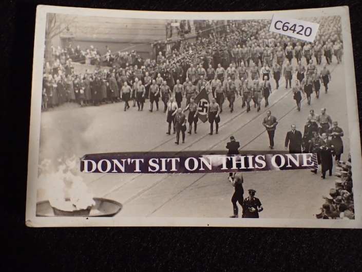 WWII Original Photo – Hitler – Streicher – Himmler – Blutfahne ...