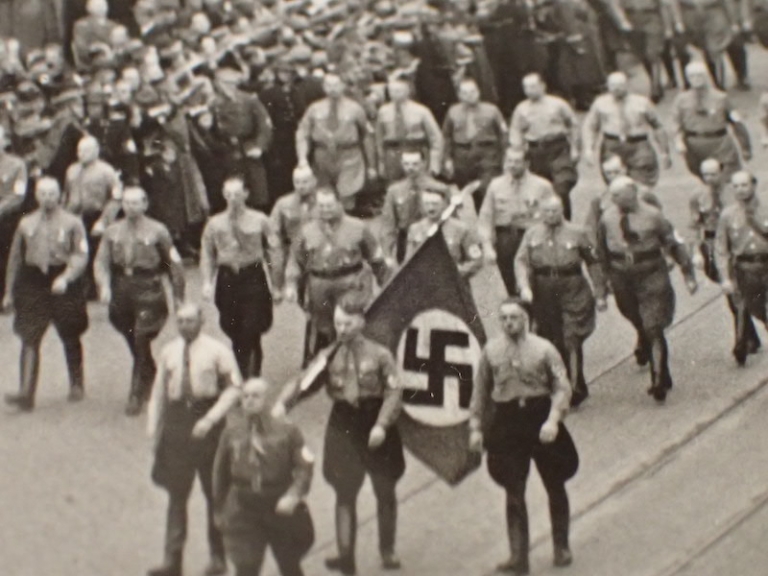 WWII Original Photo – Hitler – Streicher – Himmler – Blutfahne ...