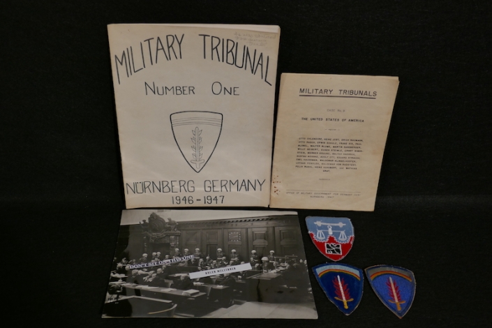 WWII US Army Grouping – Nuremberg Trials – US Army Judicial Patch ...