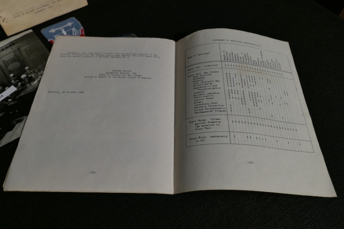 WWII US Army Grouping – Nuremberg Trials – US Army Judicial Patch ...