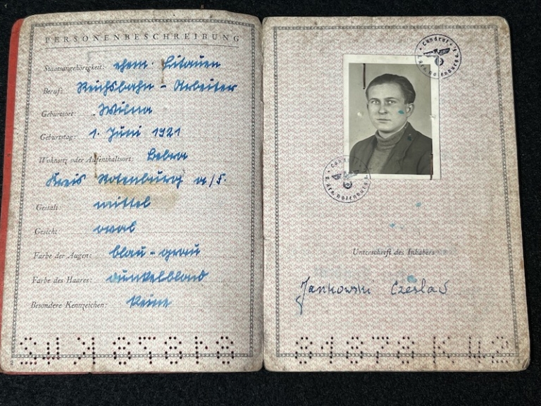 WWII German Identity Papers – Foreigner in the Third Reich – Jankowski ...