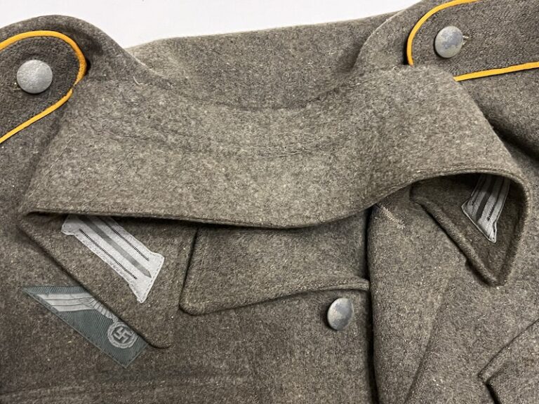 WWII German Wehrmacht M44 Original Tunic – RBNR – 1945 – Recon ...