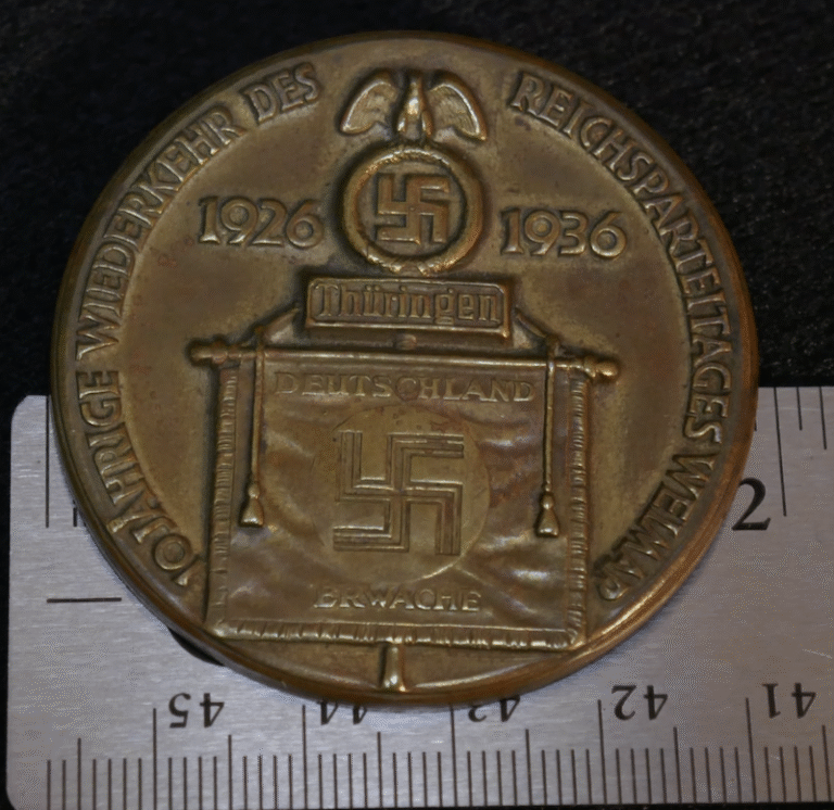 WWII German 10 Year NSDAP Reichsparteitages Weimar 1926-1936 ...